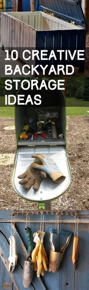 10 Creative Backyard Storage Ideas ~ Bless My Weeds
