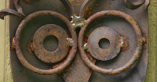 Rusted Metal Outdoor DIY Projects and Landscape Ideas ~ Bless My Weeds