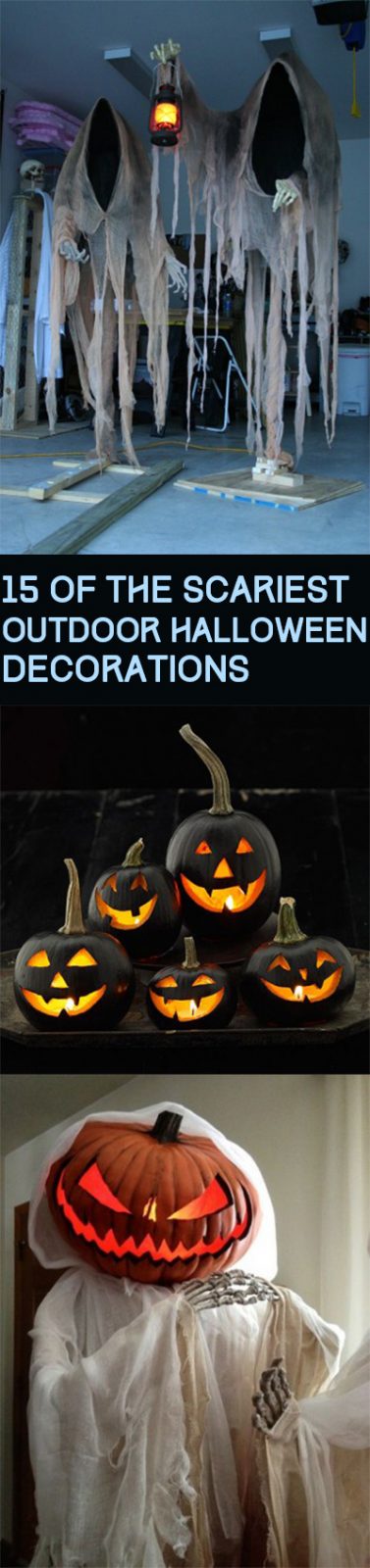 15 of the Scariest Outdoor Halloween Decorations ~ Bless My Weeds