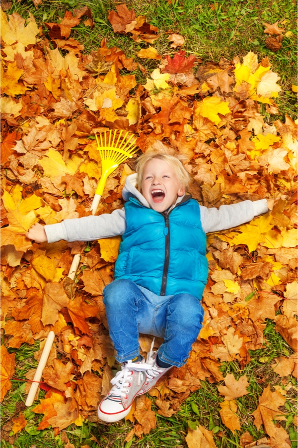 Leaf Raking: How To Make It Fun ~ Bless My Weeds